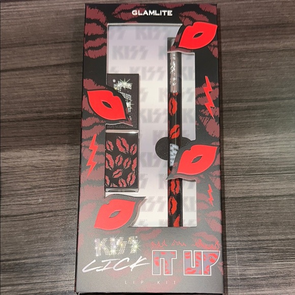 glamlite | Makeup | Glamlite X Kiss Lick It Up Lip Kit | Poshmark